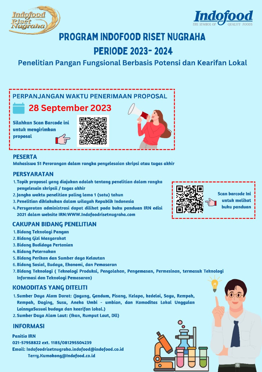 Program Indofood Riset Nugraha (2023-3024) – Penelitian Pangan ...